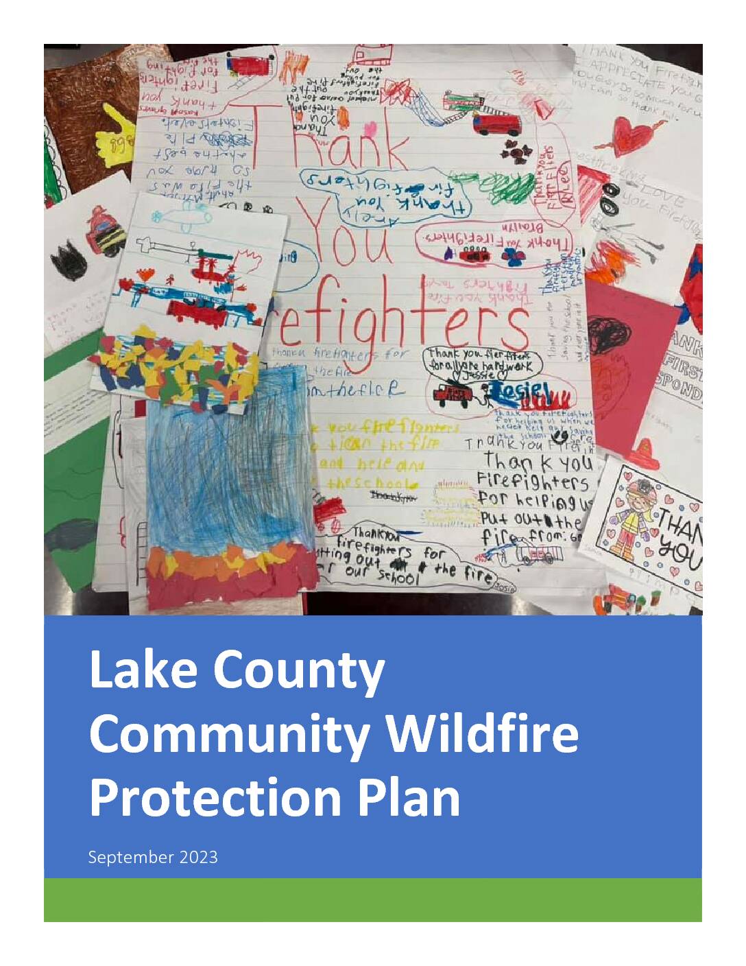 Community Wildfire Protection Plan – Lake County Fire Safe Council