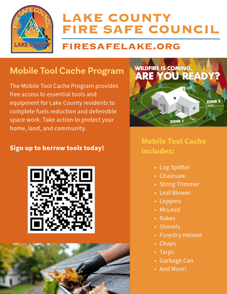 LCFSC Mobile Tool Cache – Lake County Fire Safe Council